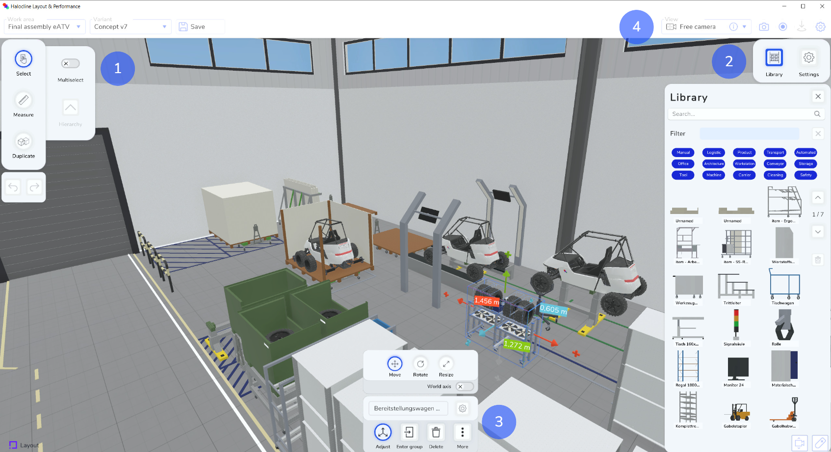 Efficient Layout Planning - From Floor Plan to Coordinated Factory Layout with Halocline ...